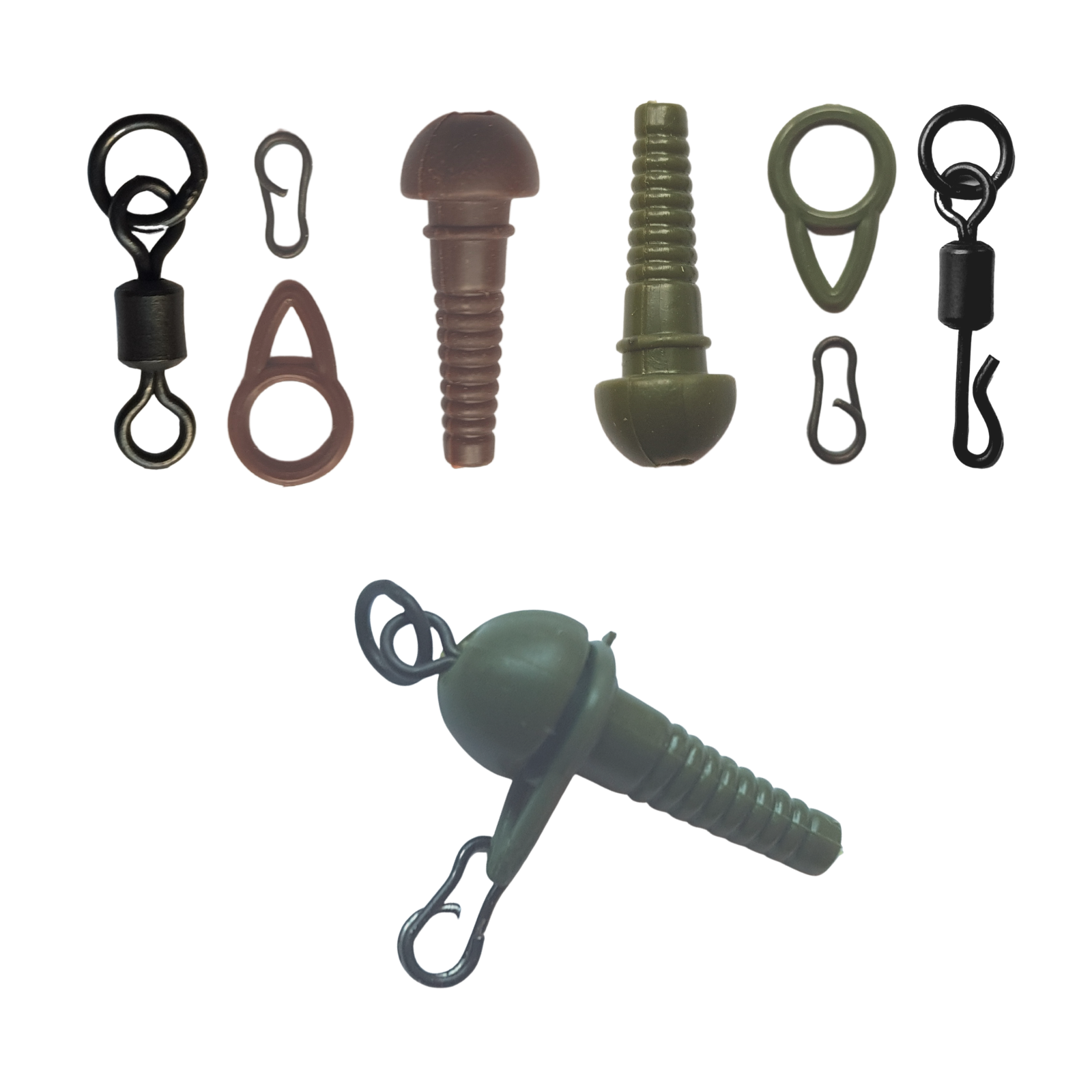 Fishonlinestore 50 Piece Easy Slide Carp Tackle Tadpole Bead Action ...